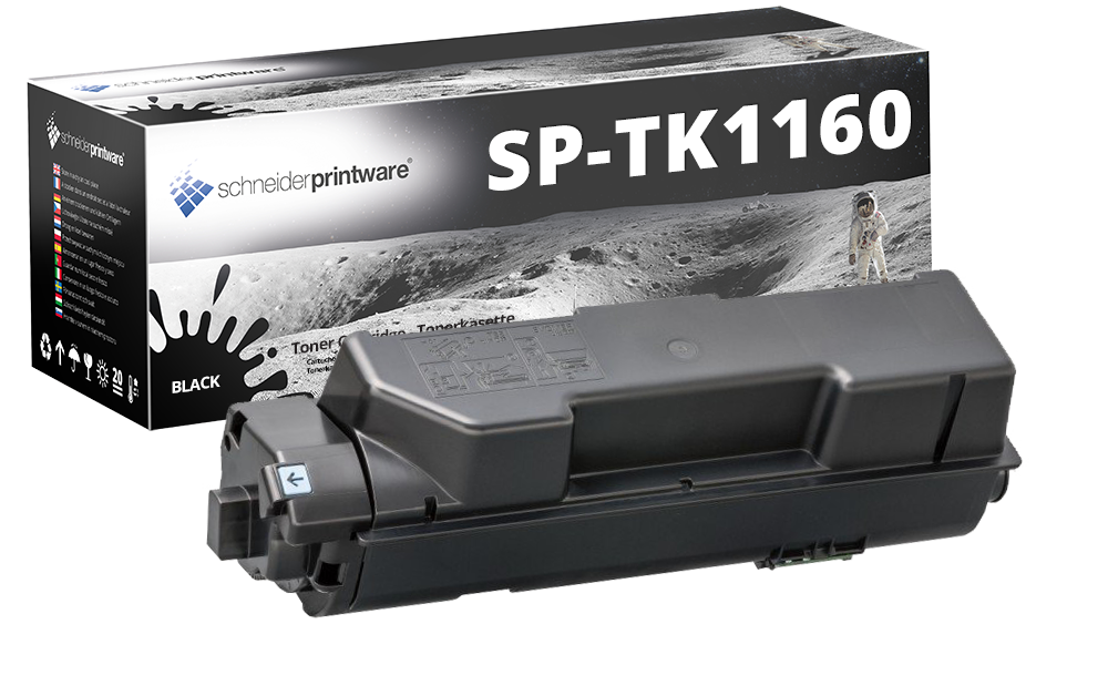 TK-1160 Toner 50% höhere Reichweite bei Schneiderprintware