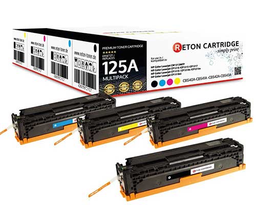 Kompatibles HP 125A Toner Multipack für Color LaserJet CP1514n