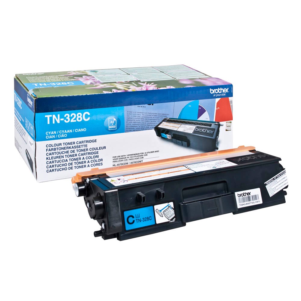Brother TN-328C Cyan Tonerkartusche | günstig bestellen bei ...