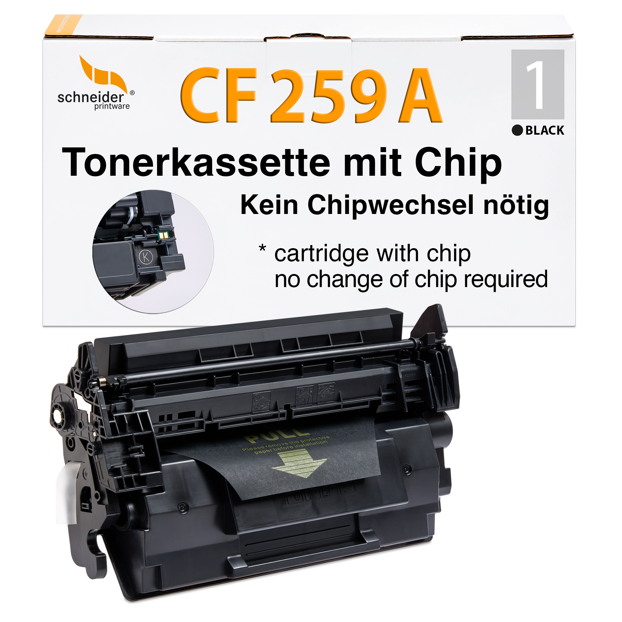 HP 59A CF259A Toner MIT CHIP kompatibel günstig kaufen bei ...